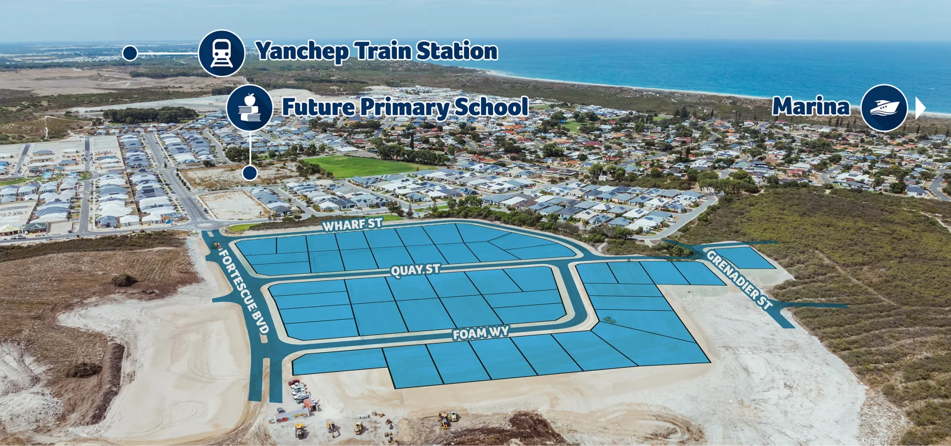 Coastal Land for Sale Two Rocks: Anchorage by Atlantis Beach